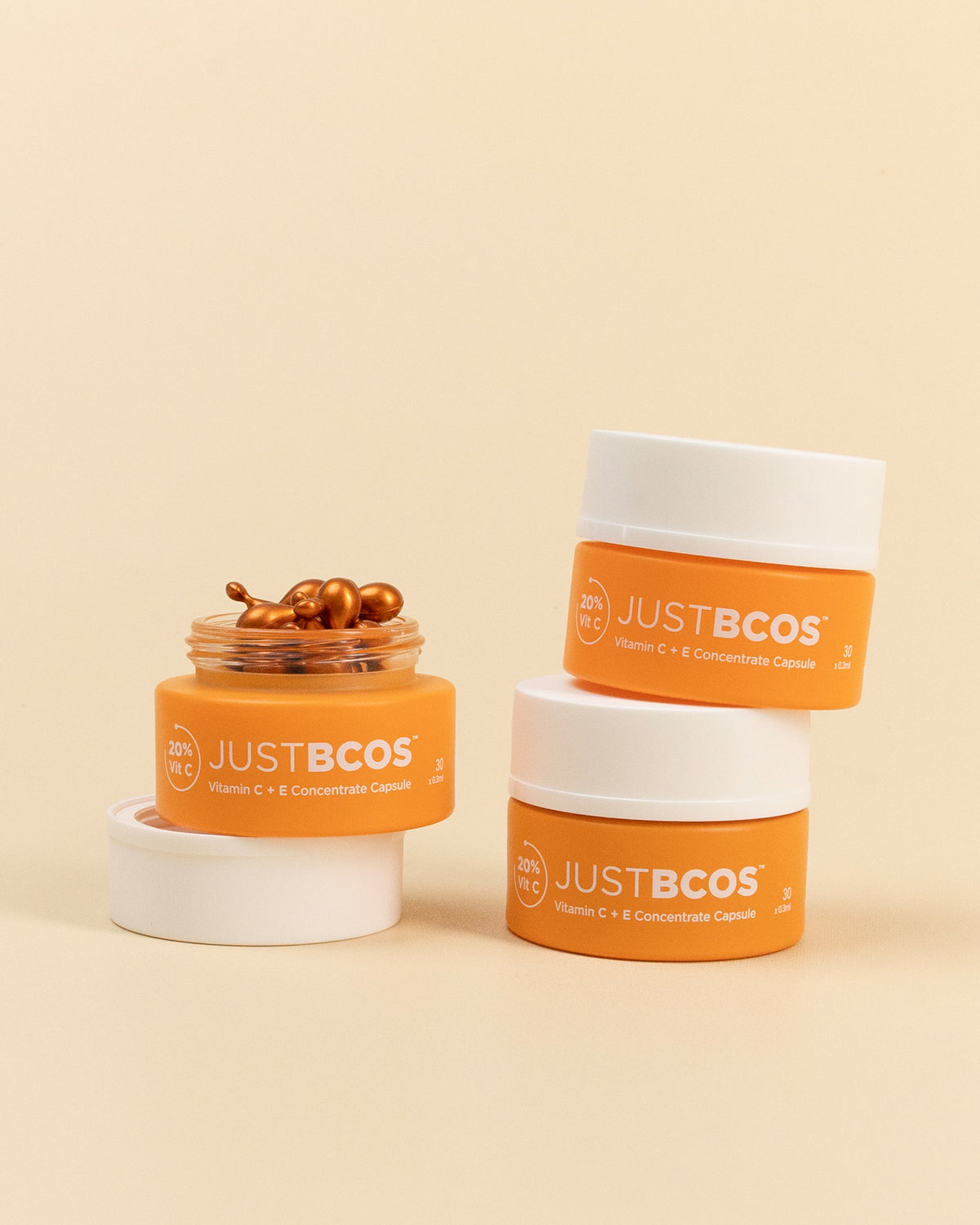 Vitamin C+E Concentrate Capsule 30's | JUSTBCOS™ Official